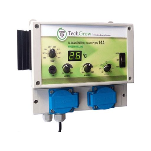 TechGrow Clima Control Basic PLUS 14A incl. 5 mtr kabel