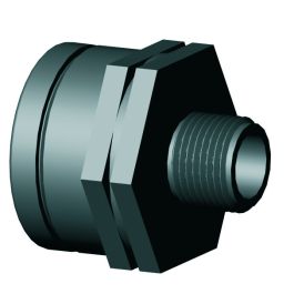 PP Verloop Sok / Nippel Binnen x Buitendraad ¾ x ½ voor 0.8 | Cityplants.nl